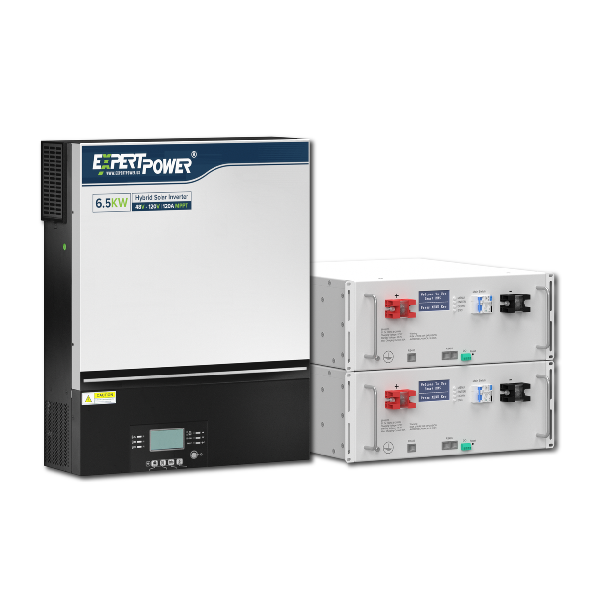 10KWH 48V Solar Power System Kit | LiFePO4 48V 200Ah, 6.5KW Hybrid ...