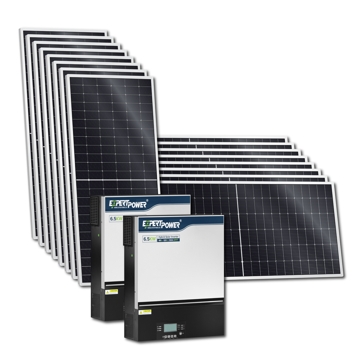 8640W 13KW 48V Solar Power System Kit | 8640W Solar Panels, 13KW Hybrid ...