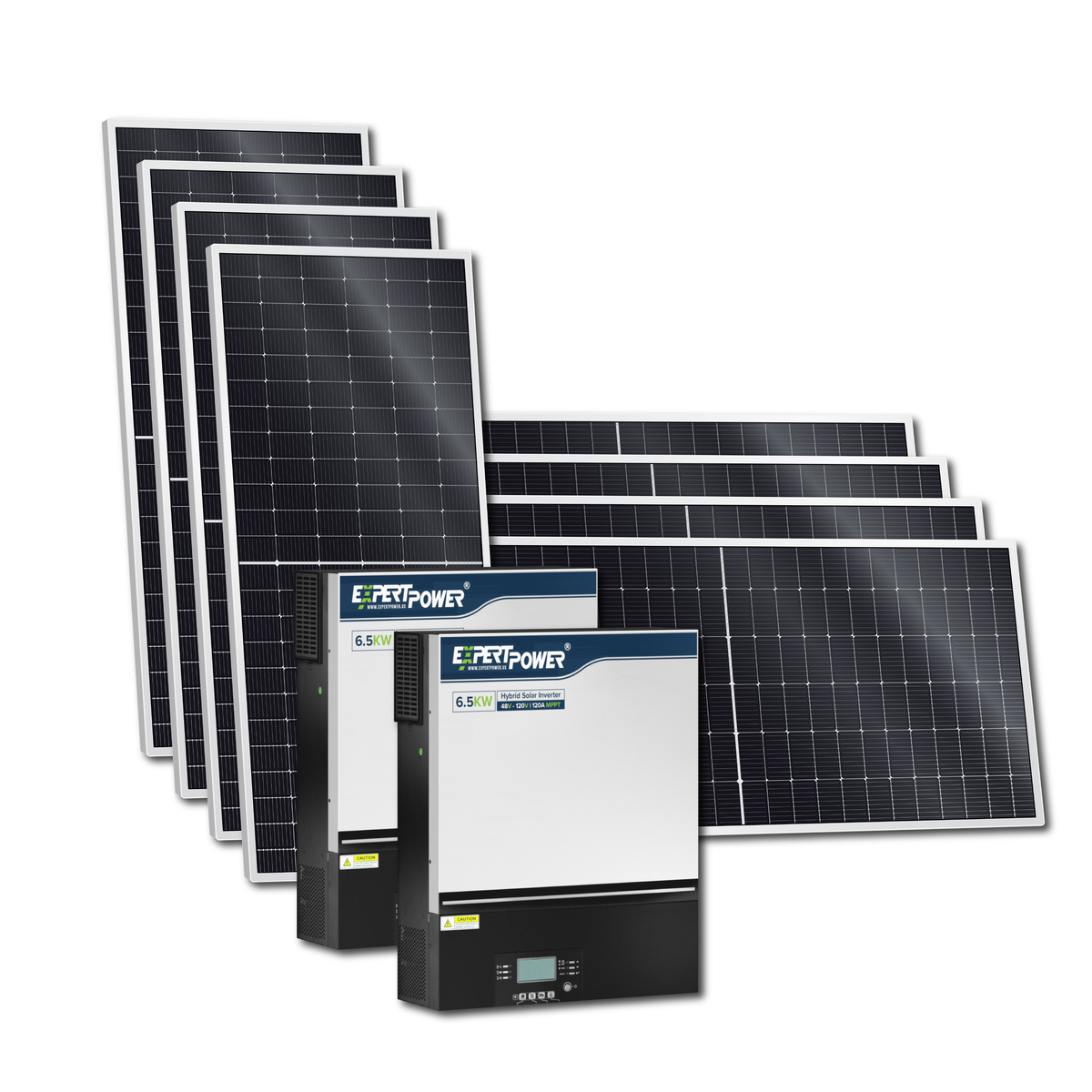 4320W 13KW 48V Solar Power System Kit | 4320W Solar Panels, 13KW Hybrid ...