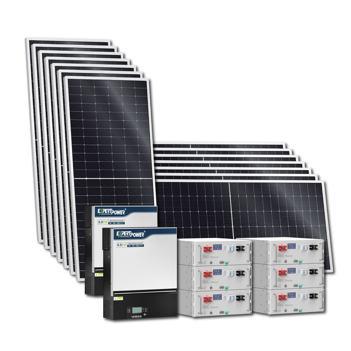 ExpertPower 30KWH 7560W 48V Solar Power System Kit | LiFePO4 48V 600Ah ...