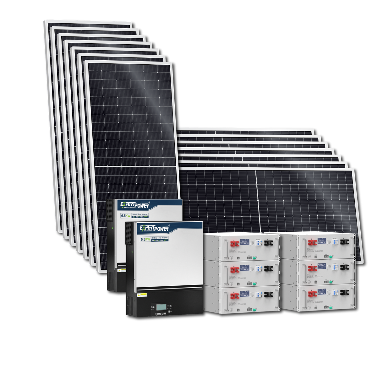 ExpertPower 30KWH 7560W 48V Solar Power System Kit | LiFePO4 48V 600Ah ...