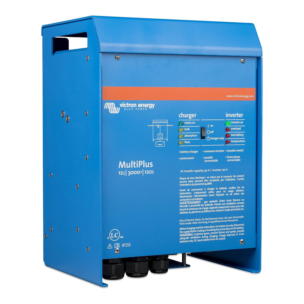 Victron Multiplus MultiPlus 3000VA 12-Volt Pure Sine Wave Inverter and ...