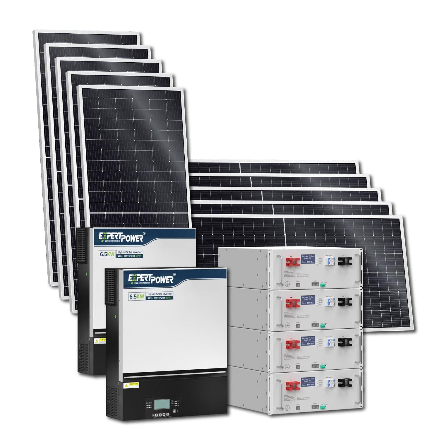 10KW 48V - 120V/ 240V/ 208V Hybrid Solar Inverter | 12KW Solar PV Input, 10000W AC Output | Max ...