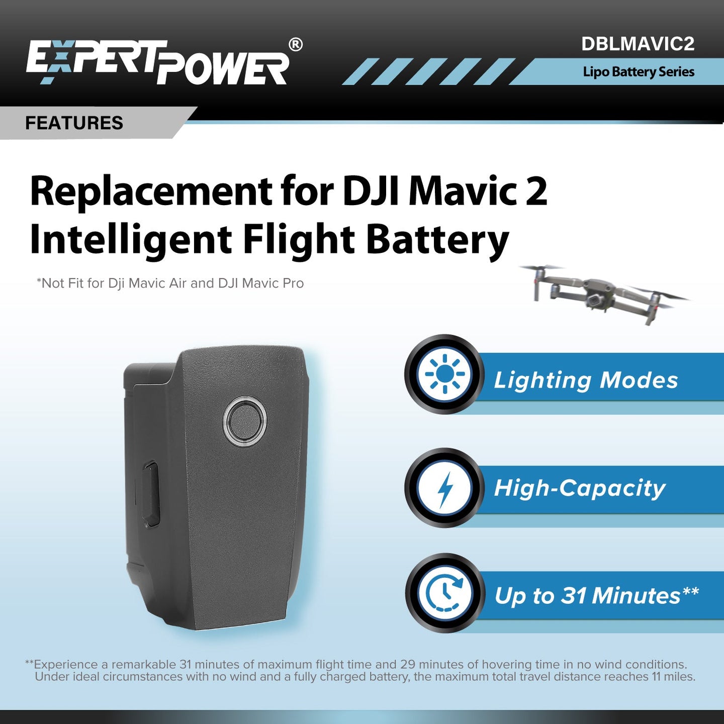 DJI Phantom 3 Replacement Battery | ExpertPower Direct