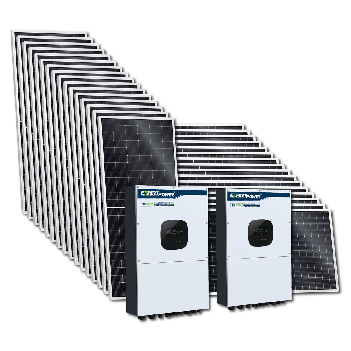 17280W 20KW 48V Solar Power System Kit | 17280W Solar Panels, 20KW ...