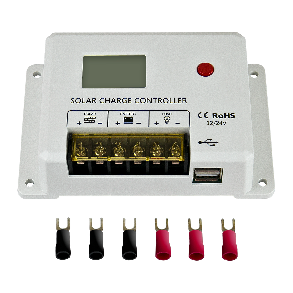 20A PWM Solar Charge Controller | ExpertPower Direct