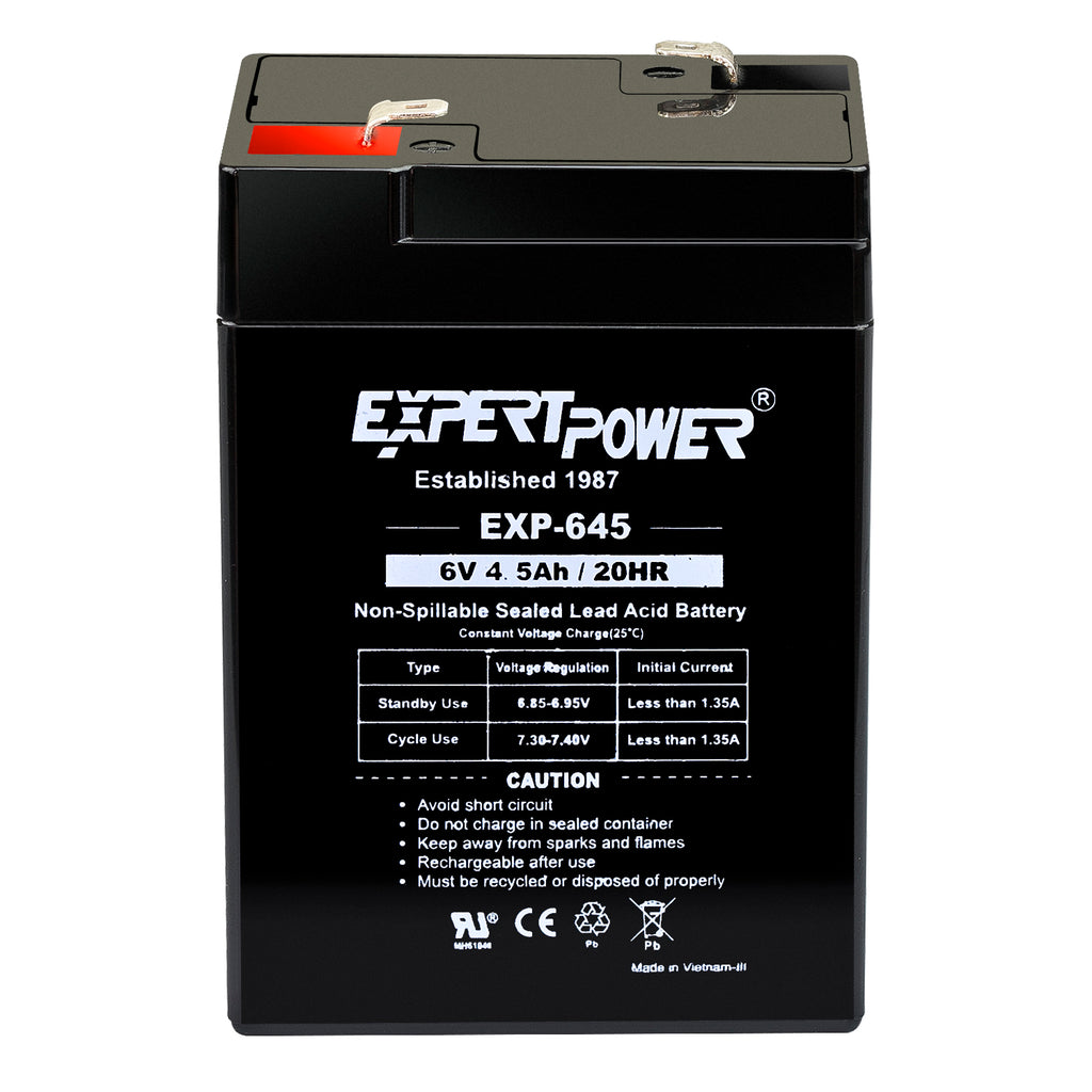 Standard 6V Sealed Lead Acid Batteries | ExpertPower Direct