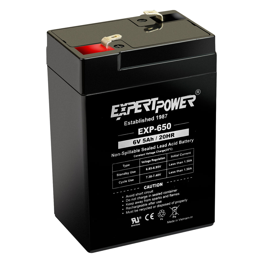 Standard 6V Sealed Lead Acid Batteries | ExpertPower Direct