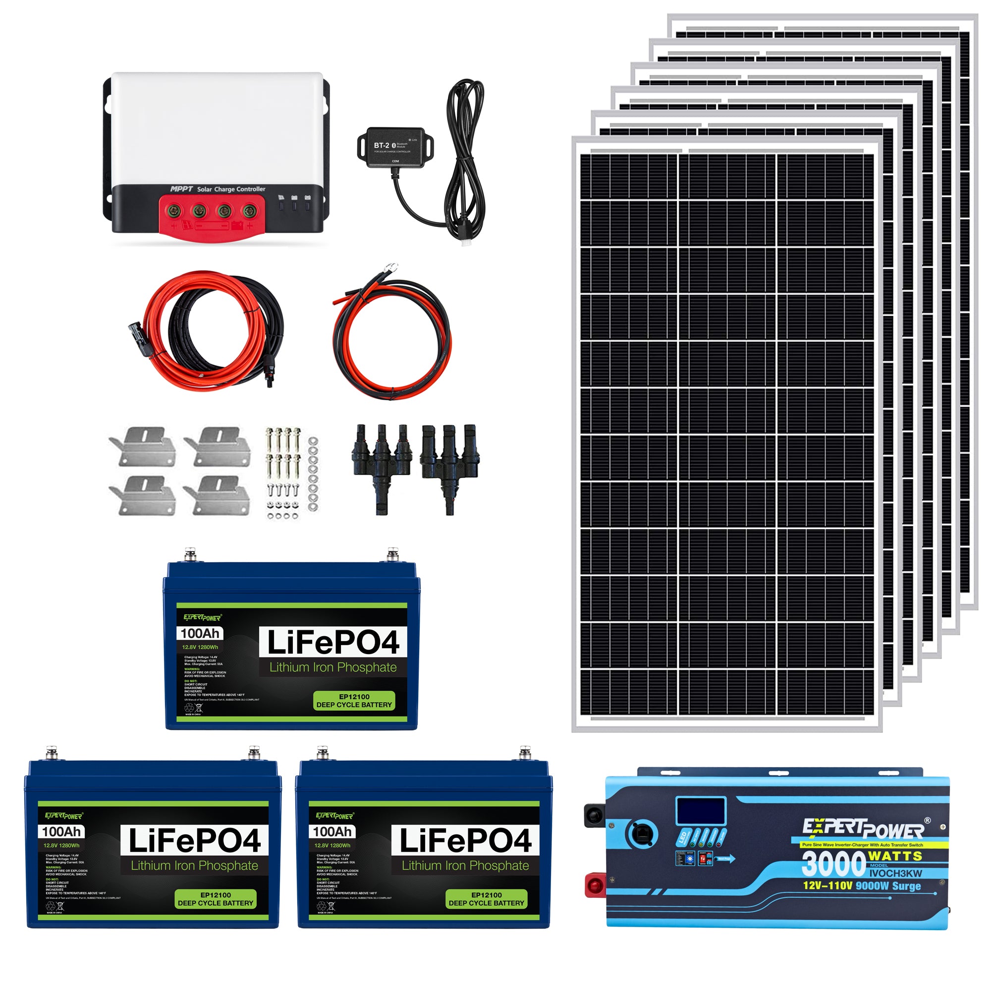 Solar Kit Collection - LiFePO4 | ExpertPower Direct