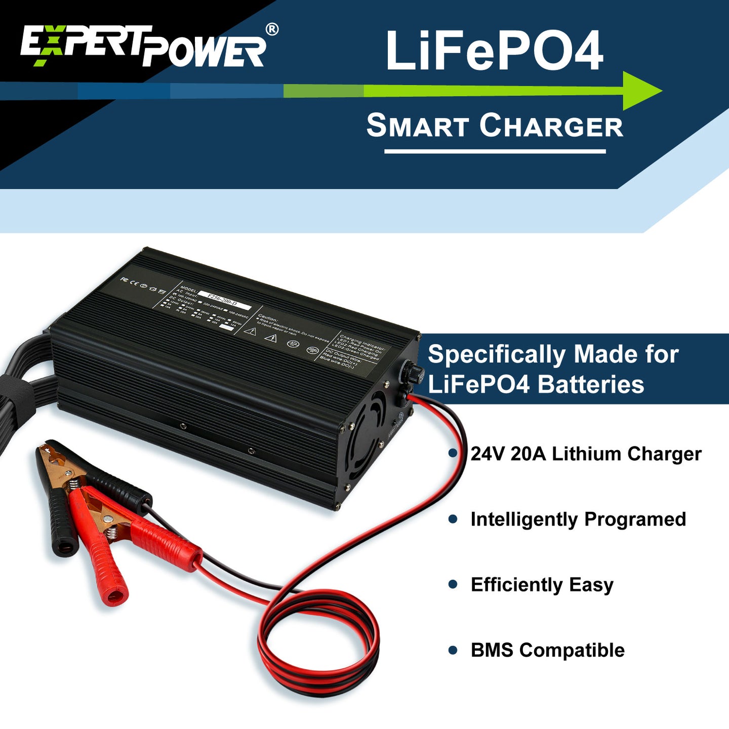 LiFePO4 Chargers | ExpertPower Direct